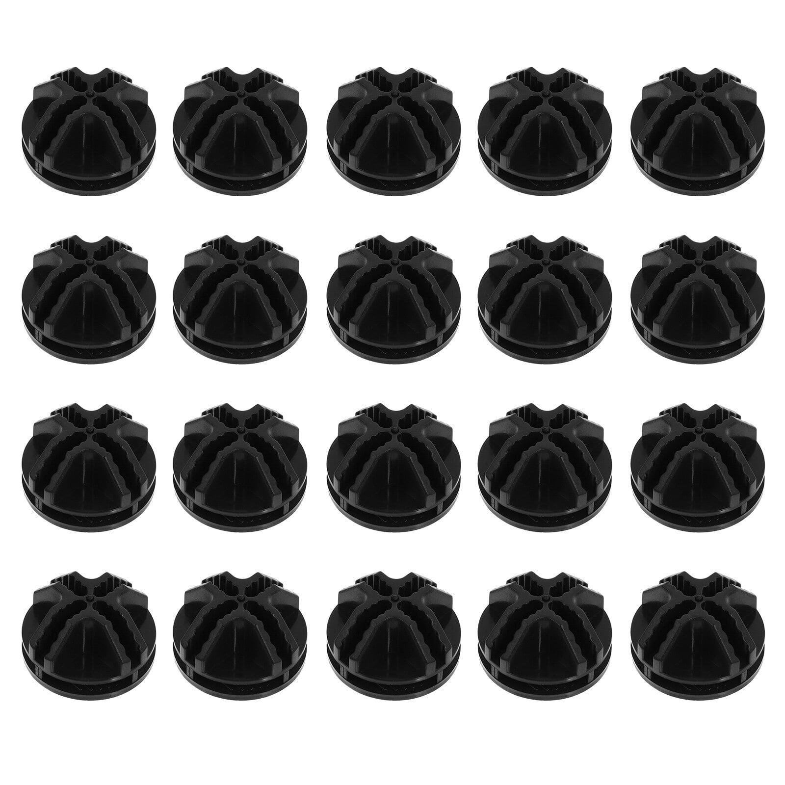 20Pcs Wire Cube Connectors Plastic Closet Connectors Shelving Assembly ...