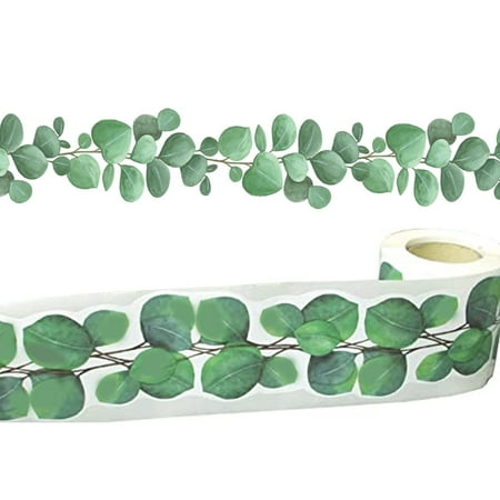 Classroom Bulletin Board Borders 65.6ft Eucalyptus Leaf Bulletin Board ...