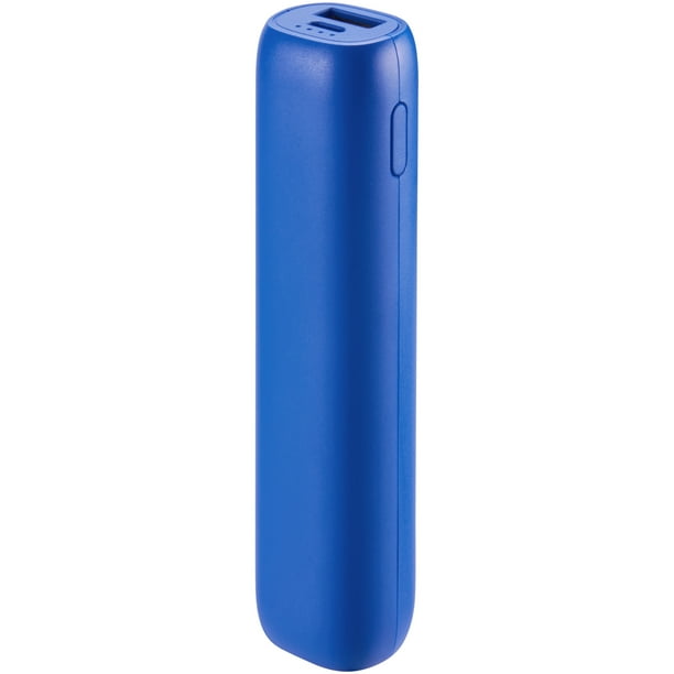 onn. Portable Charger, 3350 Mah, Blue - Walmart.com - Walmart.com