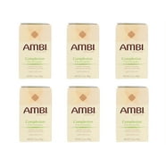 Ambi Skincare Black Soap with Shea Butter, 3.5 Oz Pack of 6 - Walmart.com