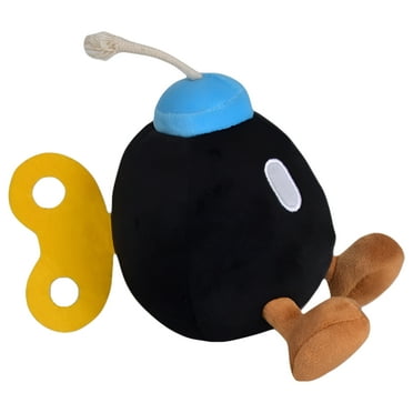 "Super Mario Officially Licensed 6"" Bullet Bill Plush Toy" - Walmart.com
