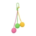 11 Inch Hanging Cotton Cat Rope Ball, Natural Teething Chew Toy with ...