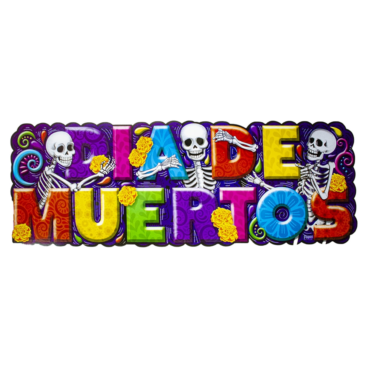 Letrero Día De Muertos Texturas | Bodega Aurrera en línea