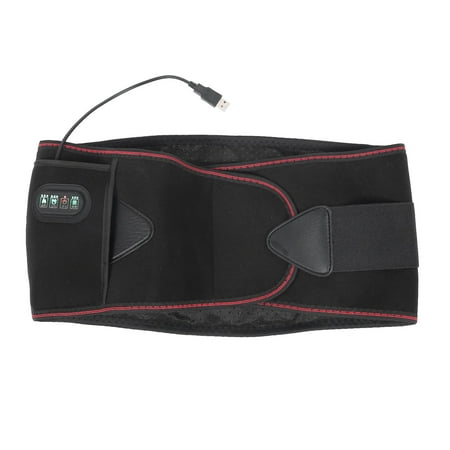 Waist Belt, Electric USB Charging Heating Massage Belt Skin-friendly ...