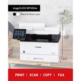 Canon Imageclass Mf445dw Black & White 3514c004 - Walmart.com