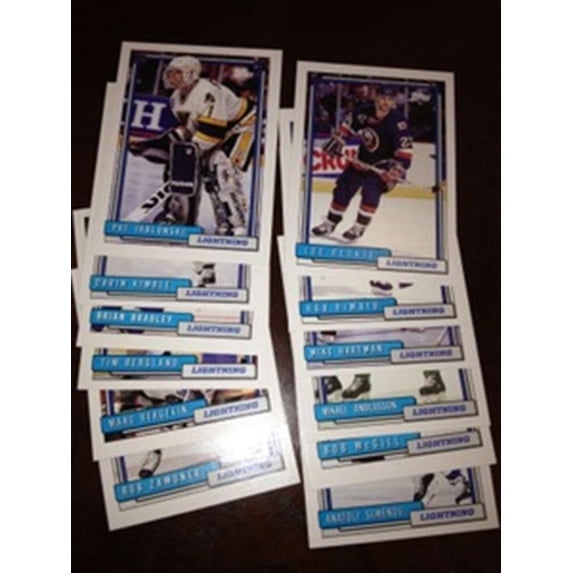 1992-93 Topps InAugural Tampa Bay Lightning Team Set 12 Cards - Walmart.com
