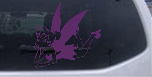 Tinkerbell Laying Car or Truck Window Decal Sticker - Walmart.com