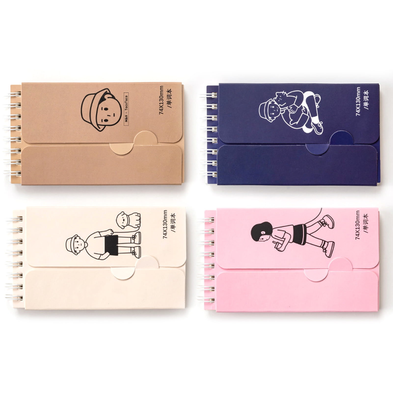 Click here for Dewin Pocket Notebook 4pcs Small Spiral Notebook M... prices