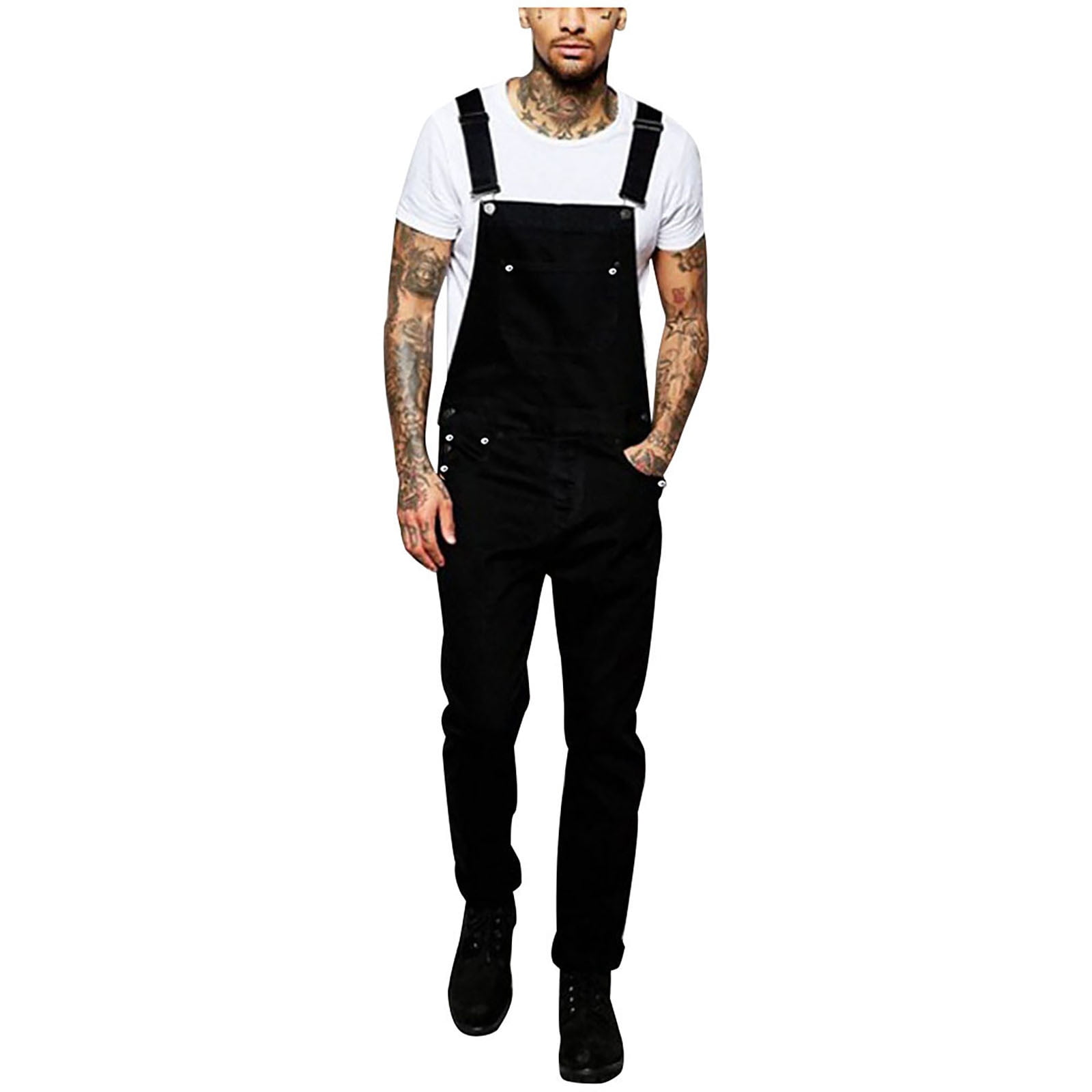 Click here for Weaiximiung Bib Overalls Mens Slim Fit Mens Pocket... prices