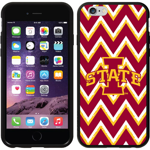 Iowa State Sketchy Chevron Design on Apple iPhone 6 Switchback Case by ...