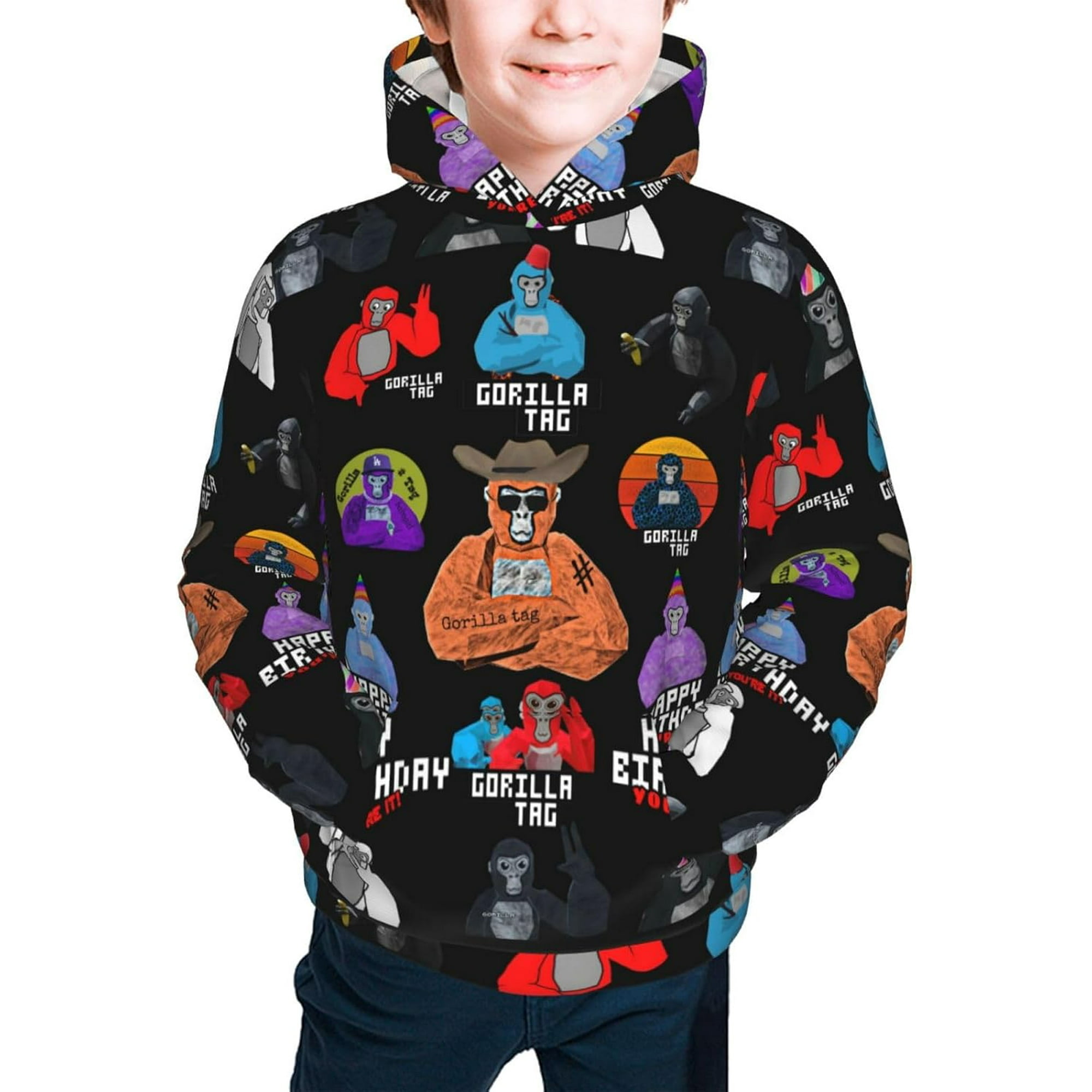 Click here for Gorilla Tag Youth T Shirt Kids Gorilla Games Hoodi... prices