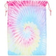 Bulk 20 Pack Goodie Tie-Dye Colored Drawstring Bags for Parties, Treats ...