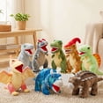 25cm Dinosaur Plush Toy Soft Stuffed Animal Figure Realistic Design for ...