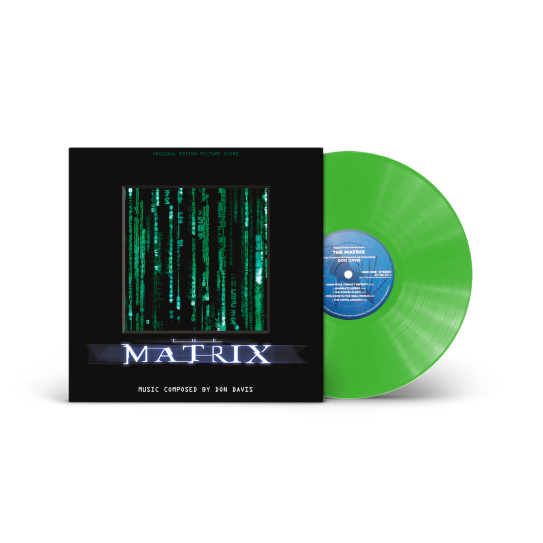 The Matrix Motion Picture Soundtrack Exclusive Neon Green Vinyl LP ...