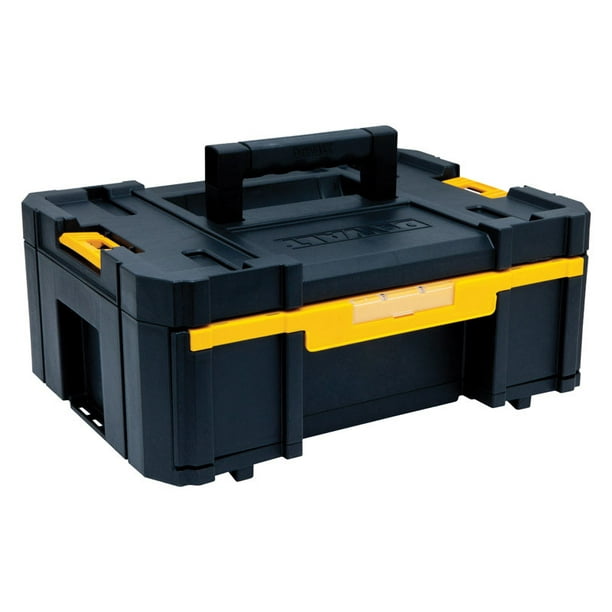 DeWalt TSTAK 16 in. Plastic Single Deep Drawer Tool Box 12 in. W x 6 in ...