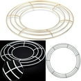 Chicmine Wreath Frame Durable Wall Hanging Metal Rust-proof Wire Wreath ... Chicmine Wreath Frame Durable Wall Hanging Metal Rust-proof Wire Wreath ...