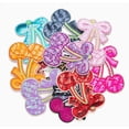 4 pack bow cherry sequin embroidery computer embroidery embroidery ...