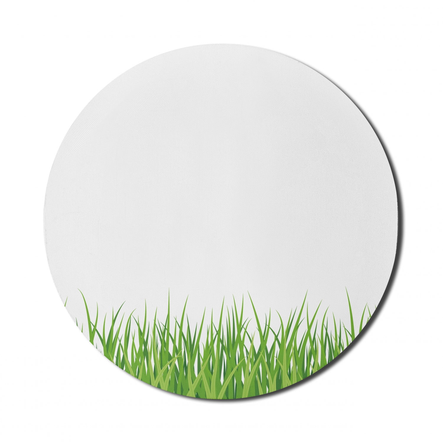 Green Mouse Pad for Computers, Fresh Grass Lawn Horizontal Pattern ...