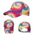 Baseball Caps Fashion Women Men Sport Gradient Prints Breathable Beach ...