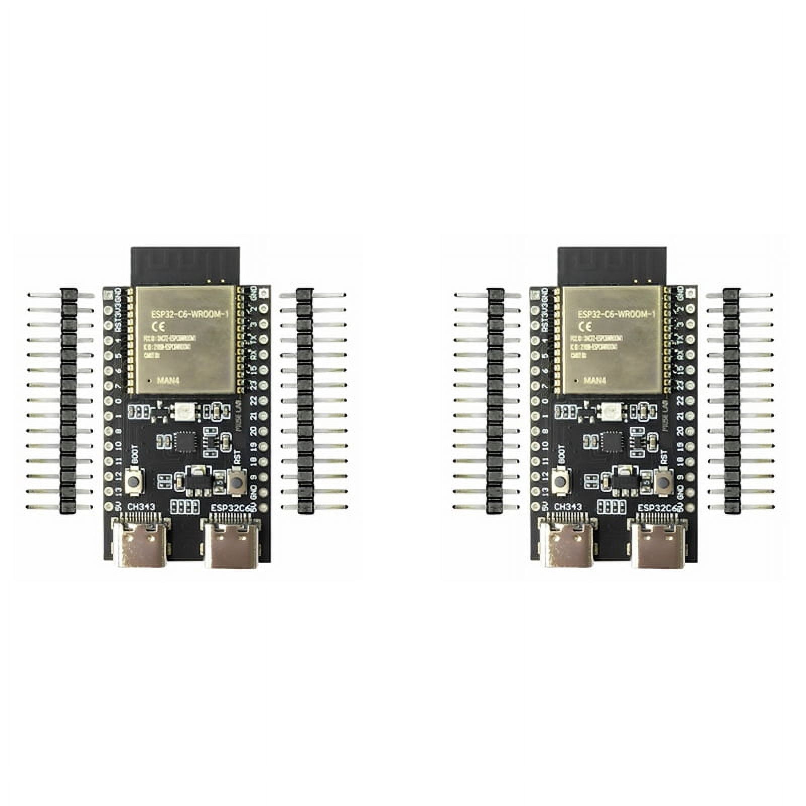 2x Esp32 C6 Devkitc 1 N4 Placa De Desarrollo Esp32 C6 Placa Base Risc V