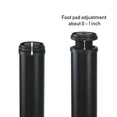 10 Inch Black Round Metal Furniture Table Base Set of 4 - Walmart.com