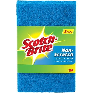 Dawn Non-scratch Scouring Pads, 3 Ct - Walmart.com