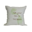 Simply Daisy 16x16 Coral Corral Coastal Print Pillow - Walmart.com