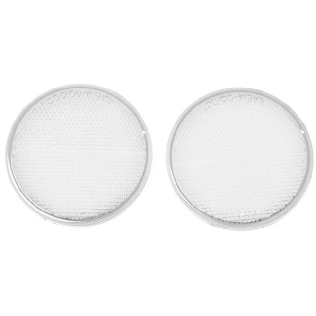 3 in. Crystal Plexiglass Stick On Reflector-pack of 12 - Walmart.com
