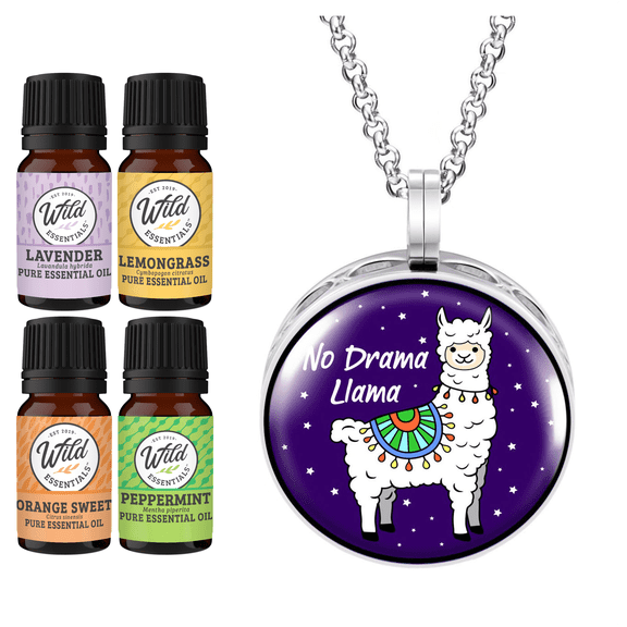 Wild Essentials Arbol Tree Necklace Essential Oil Diffuser Kit With ...