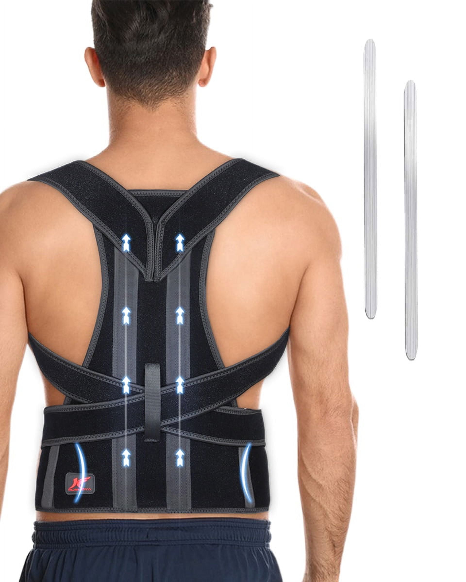 Hurmoya Back Brace Posture Corrector for Women and Men, Lower and Upper ...