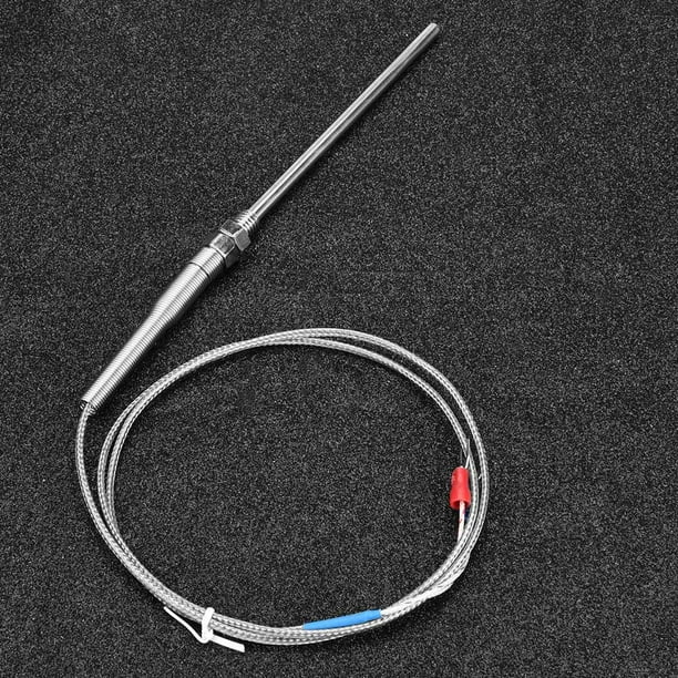 Termopar tipo K, sensor de temperatura tipo K con rosca M8 ...