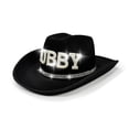 AJGRHE Western Cowboy Hat with Lettering Design for Stage Performances ...