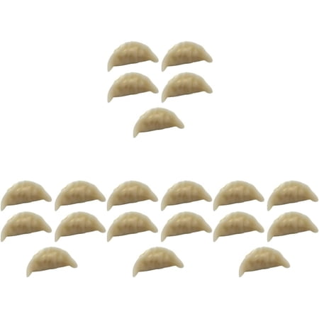 cueiha 20 pcs Simulation Fake Simulation Dumpling Model Lifelike ...