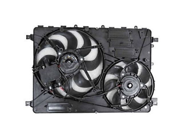 Dual Radiator and Condenser Fan Assembly - Compatible with 2010 - 2017 ...