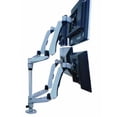 Mount-It! Quad Computer Monitor Desk Mount up to 27" Screens, Ergonomic ...