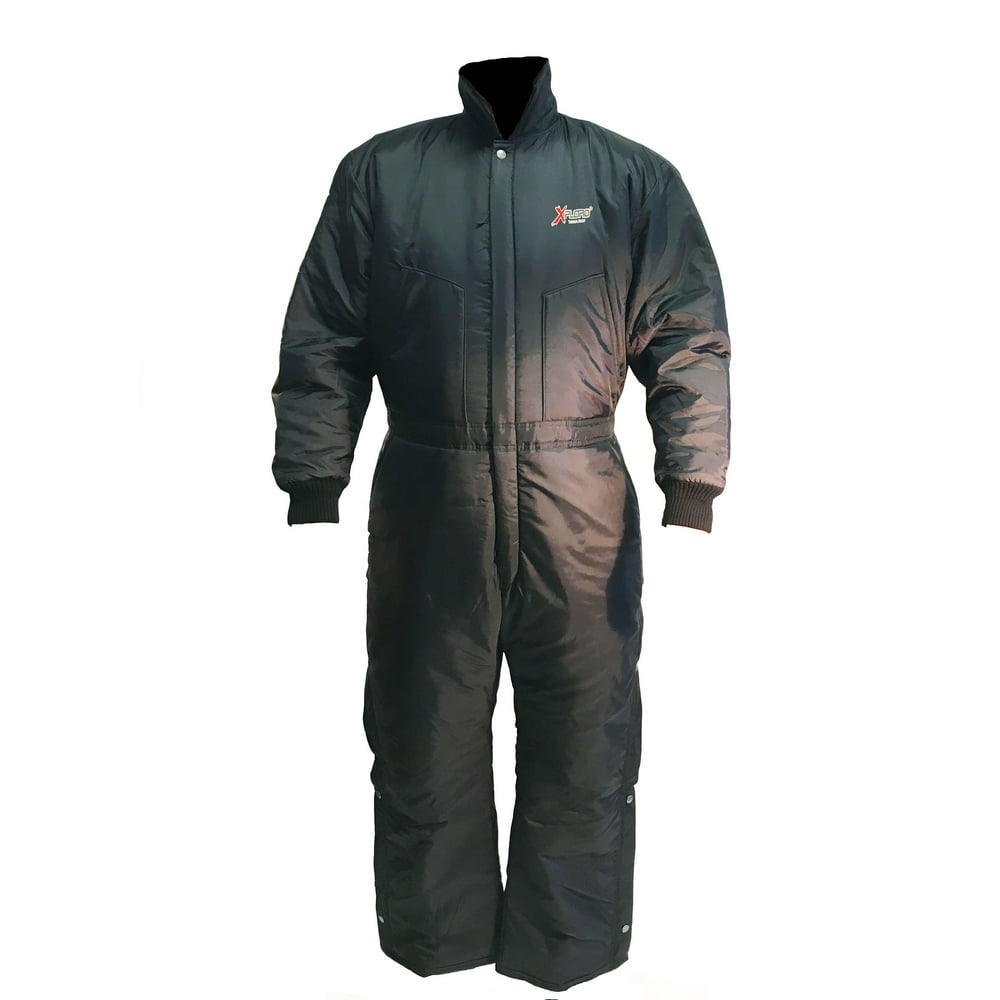 Polar Plus - Insulated Black Coverall - Walmart.com - Walmart.com