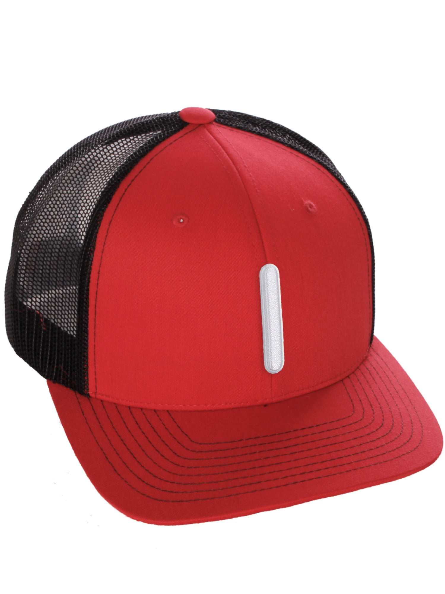 Daxton Classic Baseball Trucker Hat Embroidered A to Z Letters ...