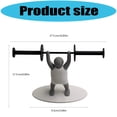 Artistic Printed Weightlifters Tissue Holder Compacts Size 16cm High ...