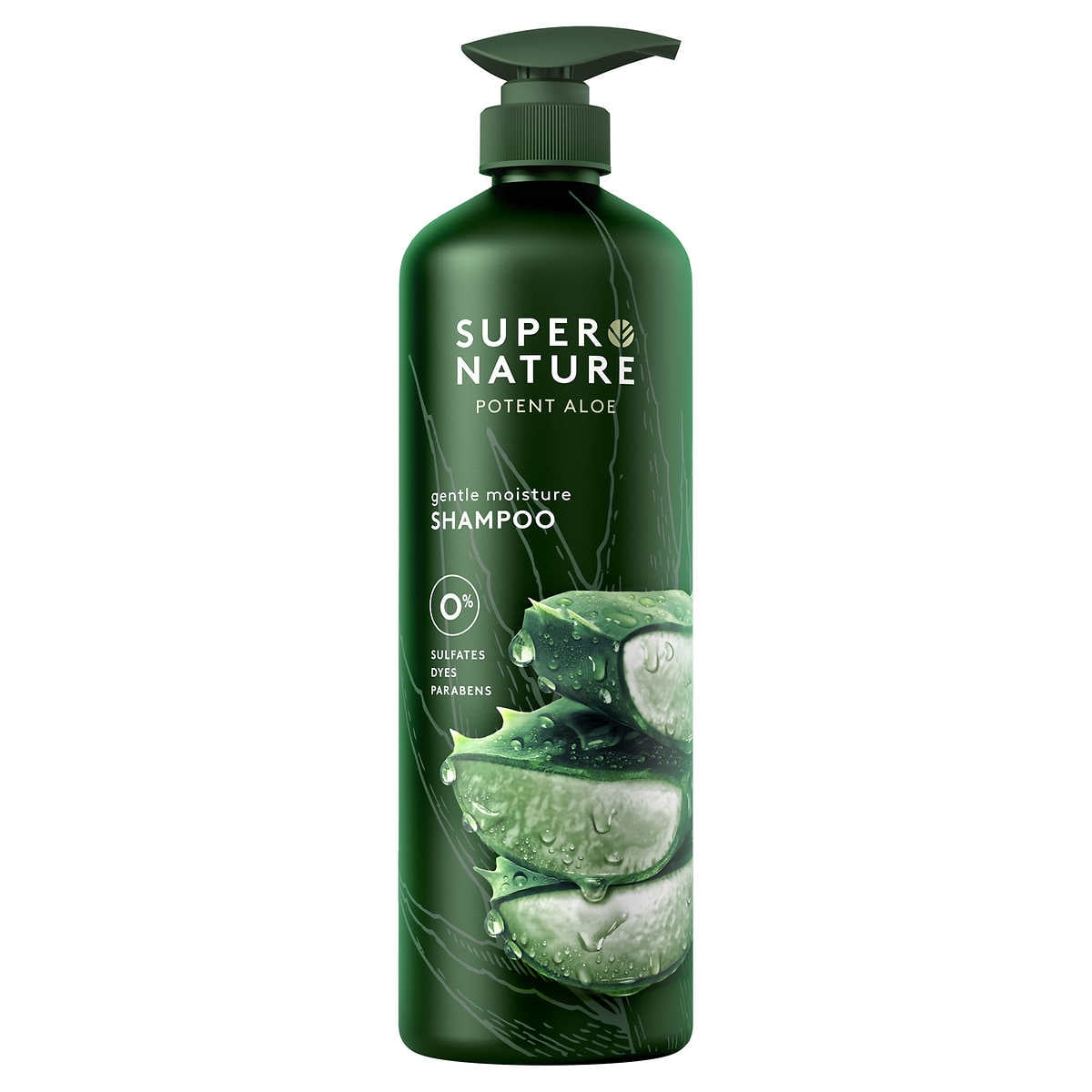Super Nature Potent Aloe Gentle Moisture Shampoo, 30 Fluid Ounce ...