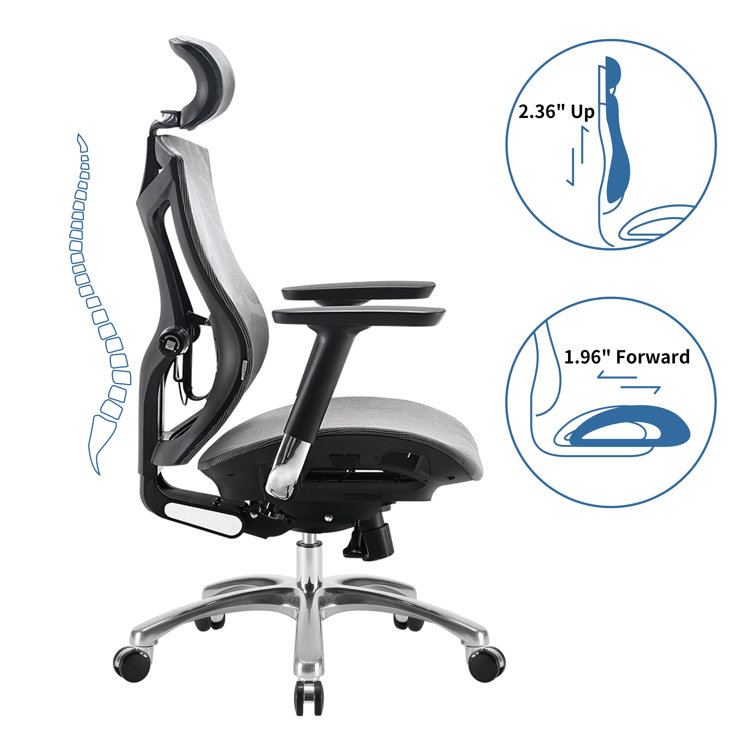 Buy Sihoo Ergonomic High Back Office Chair Computer Mesh Desk Chair