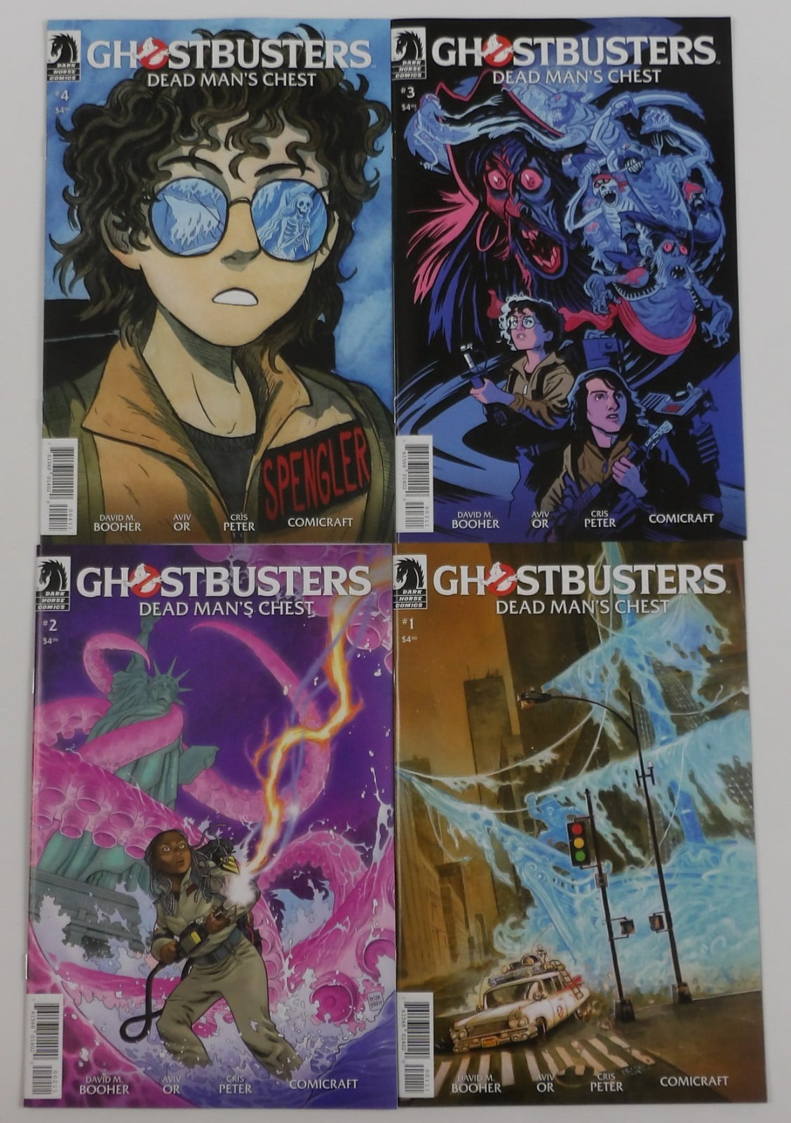 Ghostbusters: Dead Man's Chest #1-4 VF/NM complete series David M ...