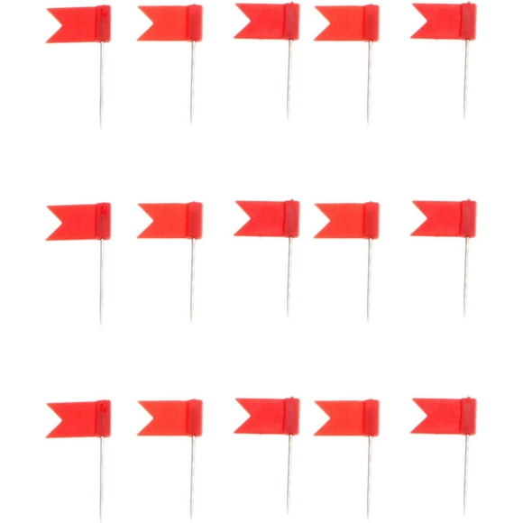Map Flag Pins