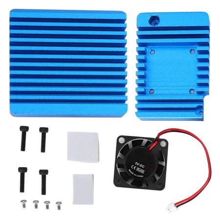 Blue Aluminum Alloy Shell, Aluminium Alloy Router Shell, For NanoPi R2S ...