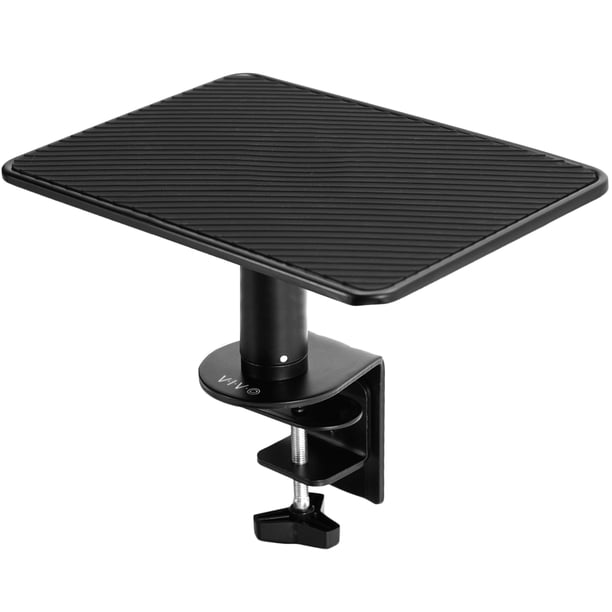 VIVO Black Universal Clamp-on Ergonomic Computer Monitor Laptop Riser ...