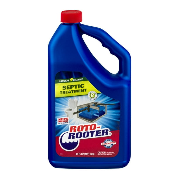 Roto Rooter Septic System Treatment, 8 Doses - Walmart.com