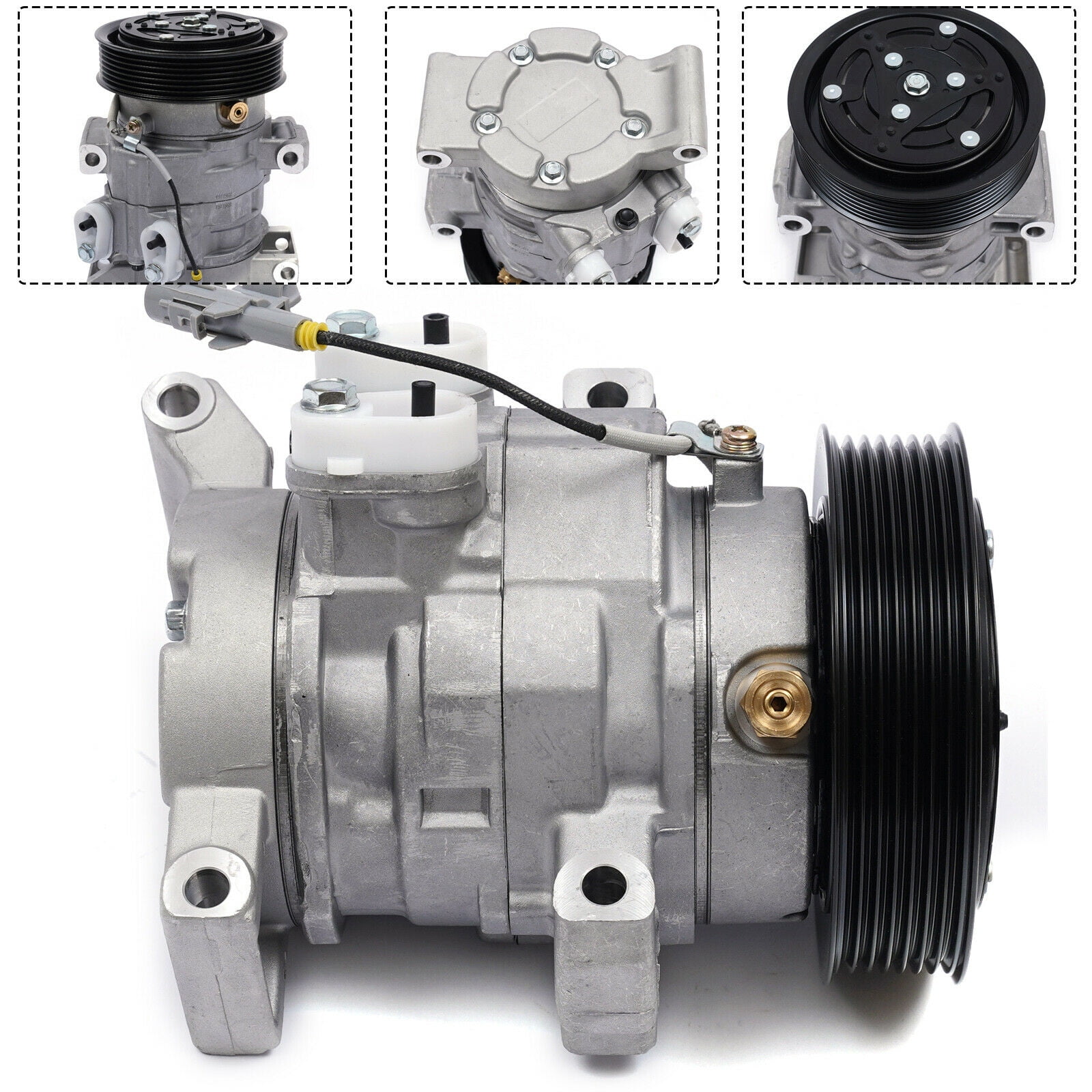 CNCEST Toyota Hilux 2.5L 3.0L Engines Air Conditioning AC Compressor A ...