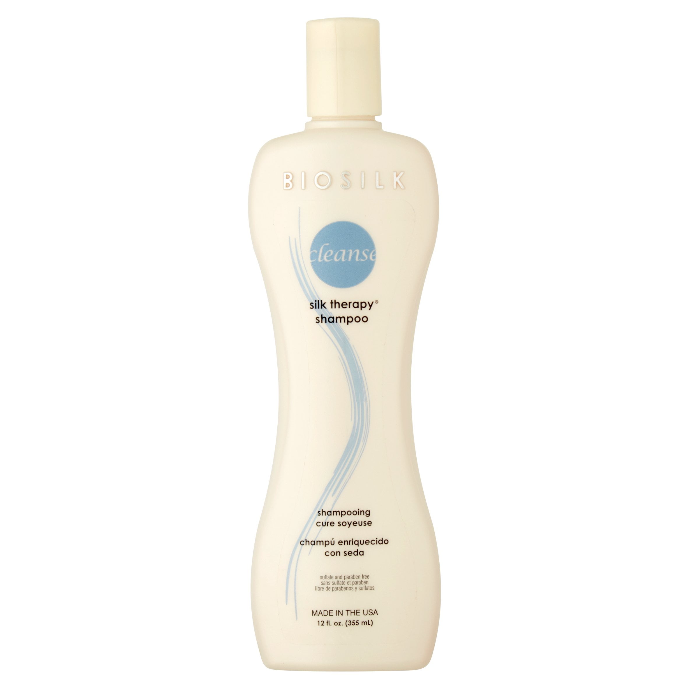 BioSilk - BioSilk Cleanse Silk Therapy Shampoo, 12 fl oz - Walmart.com