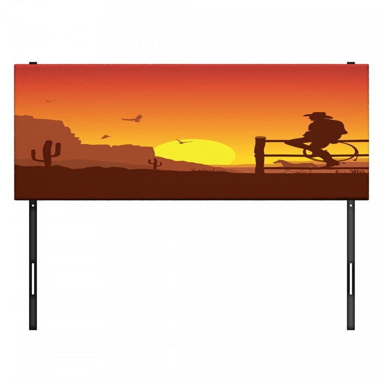 Western Scene Silhouette