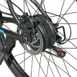 Hiland Rockshark E-Bike, 350W 20MPH, Shimano 21 Speed, 36V 10.4Ah ...