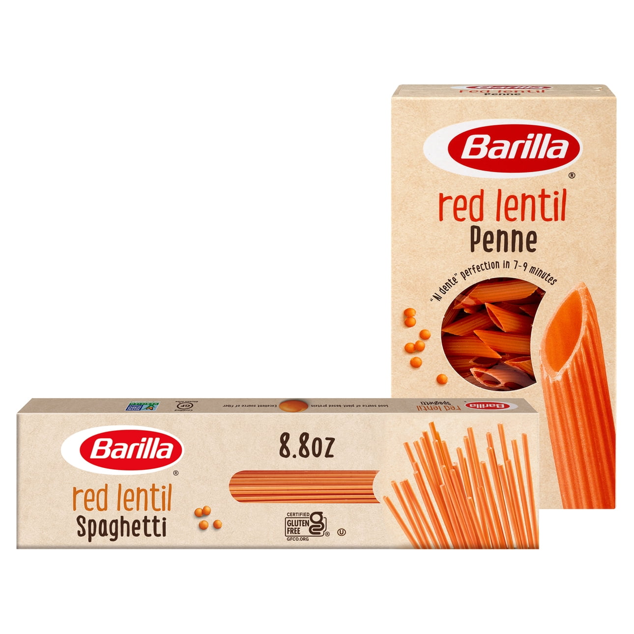 Barilla? Red Lentil Spaghetti & Penne Pasta Variety Pack 6 pc Box ...